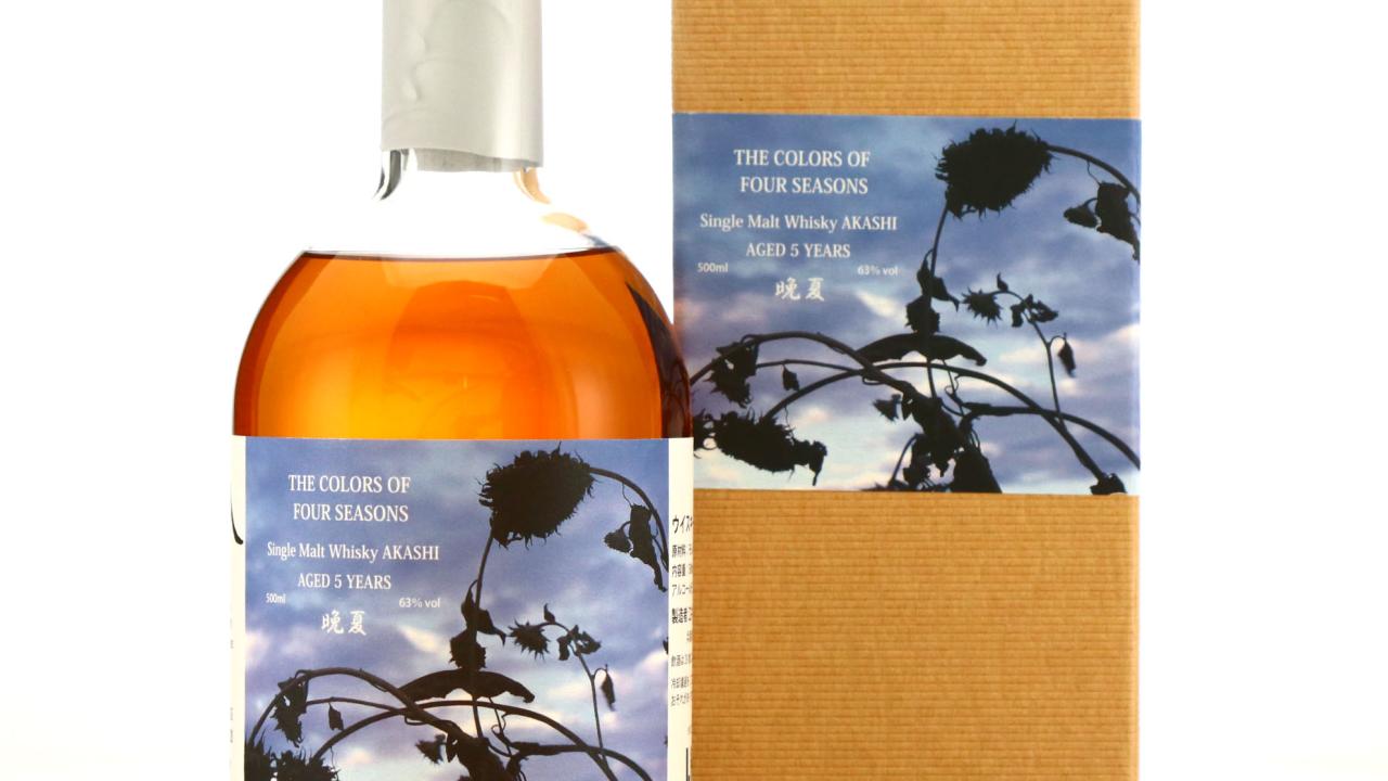 Akashi 2015 The Colors of Four Seasons 5 Year Old Whisky | Whisky ...
