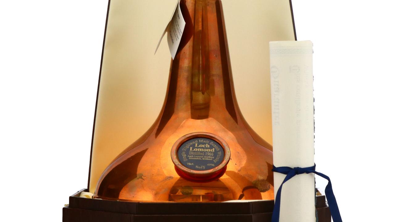 Loch Lomond 1966 Copper Still Decanter 34 Year Old #2800 Whisky ...