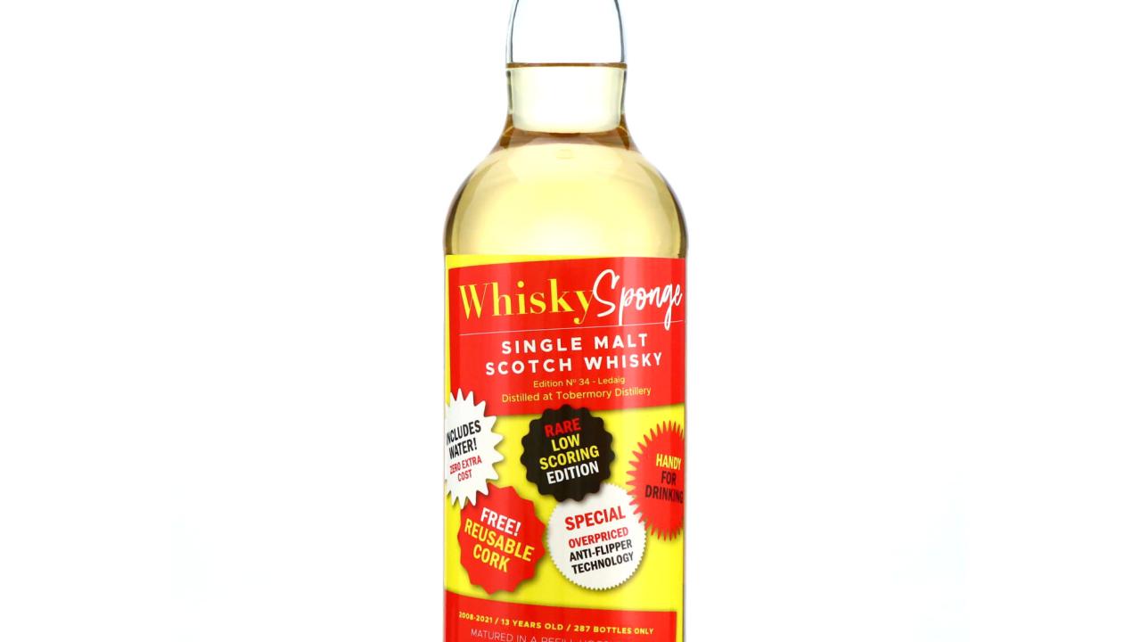 Ledaig 2008 Whisky Sponge 13 Year Old Edition No.34 Whisky | Whisky ...