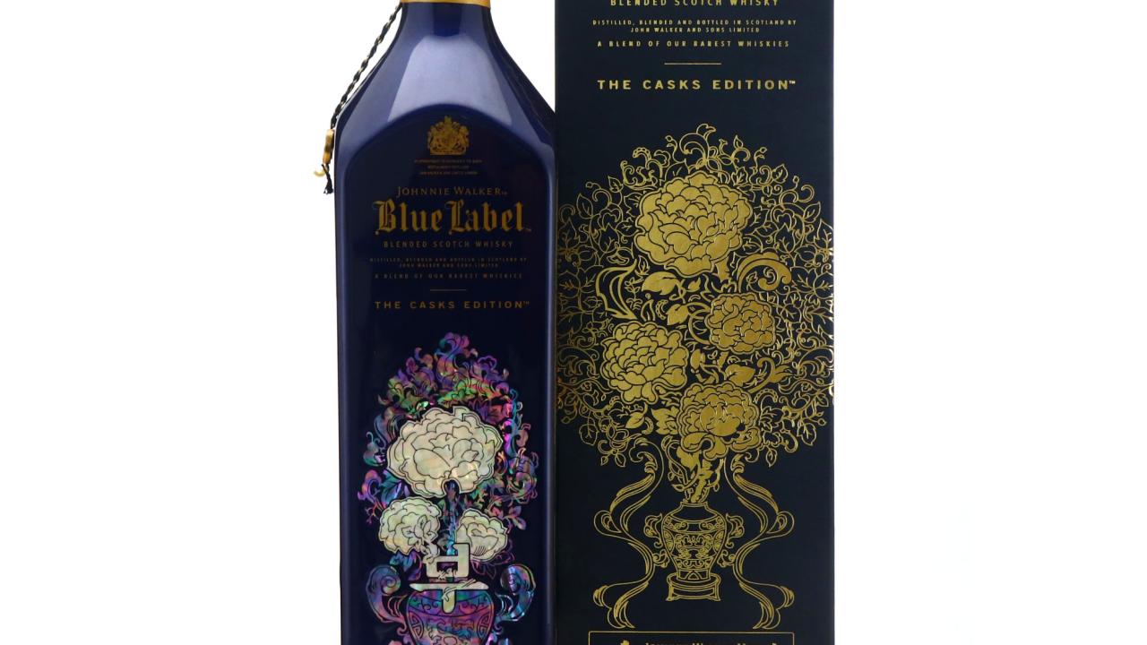 Johnnie Walker Blue Label The Casks Edition Bu Gwi Yeong Hwa - Seoul ...