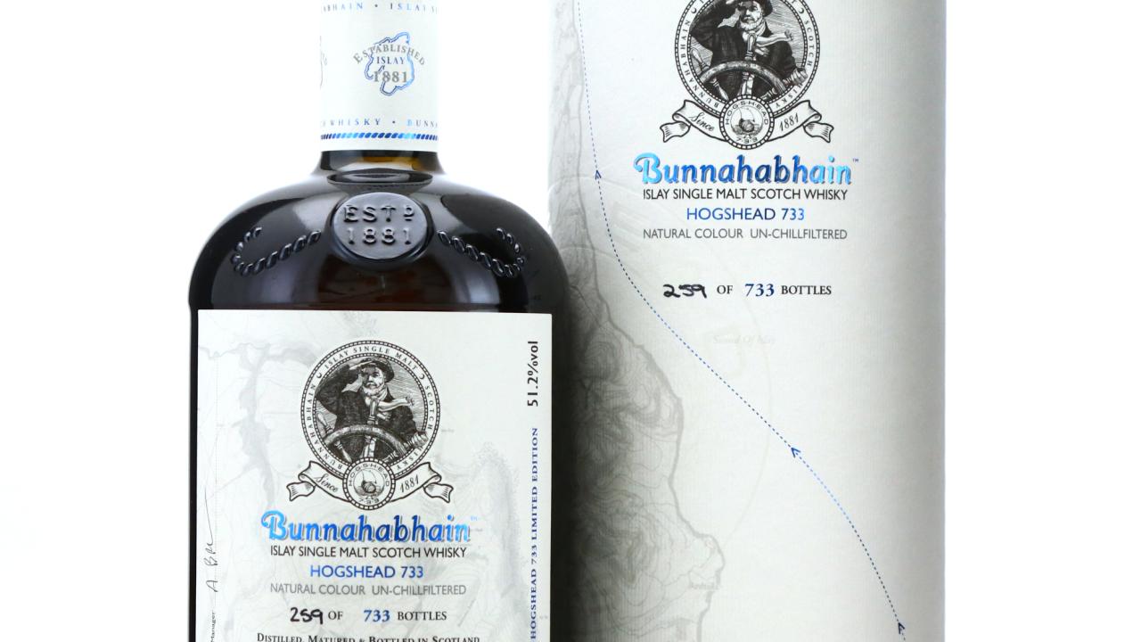 Bunnahabhain Hogshead #733 Whisky | Whisky Auctioneer