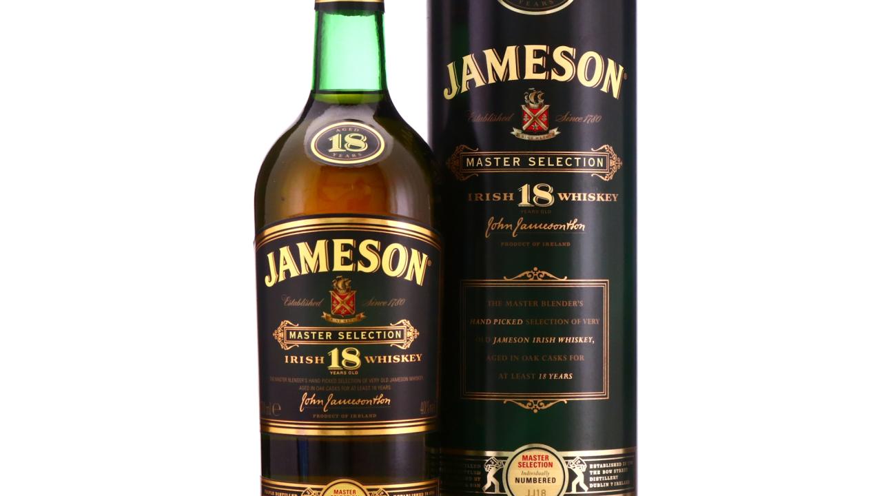 Jameson Master Selection 18 Year Old Whisky | Whisky Auctioneer