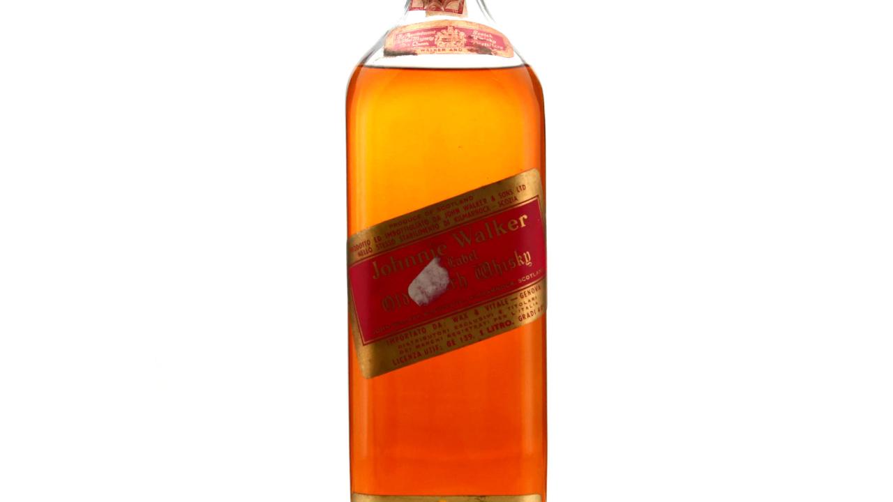 Johnnie Walker Red Label 1 Litre Whisky | Whisky Auctioneer