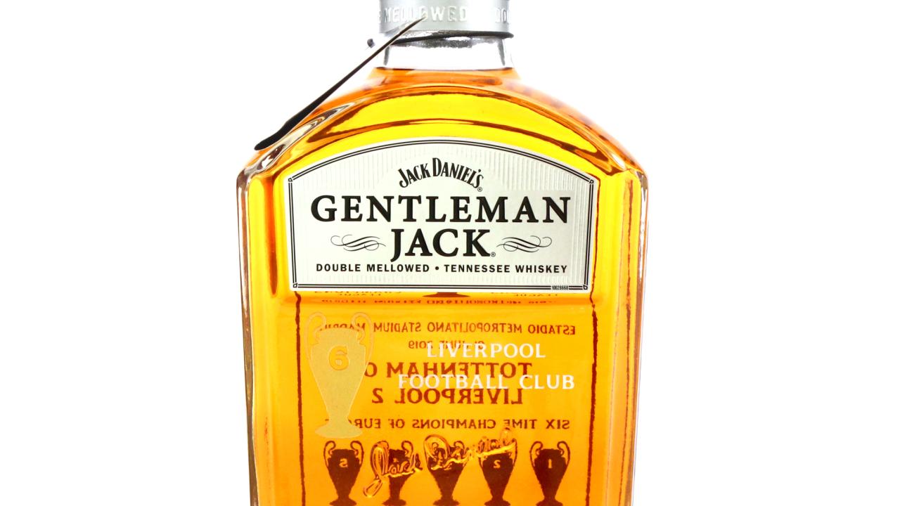 Jack Daniel's Gentleman Jack - Liverpool F.C. Whisky | Whisky Auctioneer