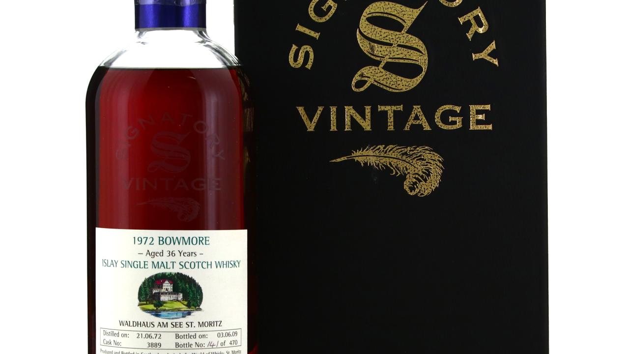 Bowmore 1972 36 Year Old Whisky | Whisky Auctioneer