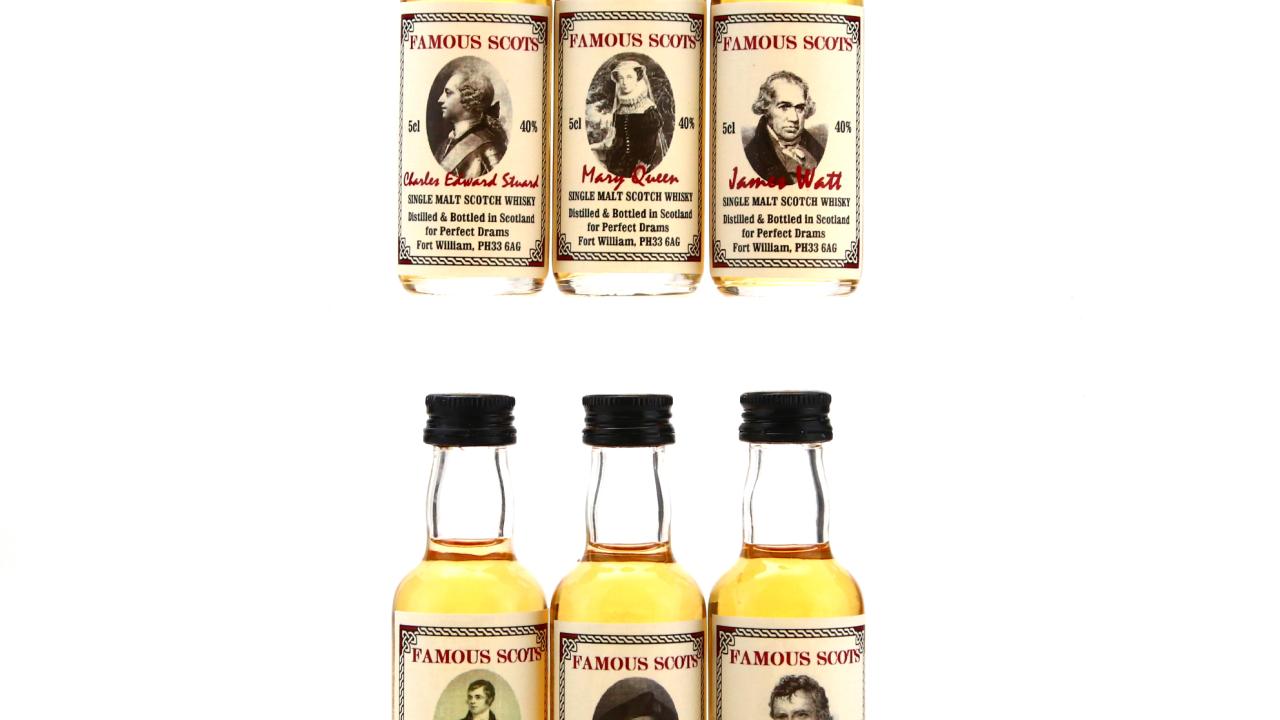 Famous Scots Perfect Dram Miniature x 5 Whisky | Whisky Auctioneer