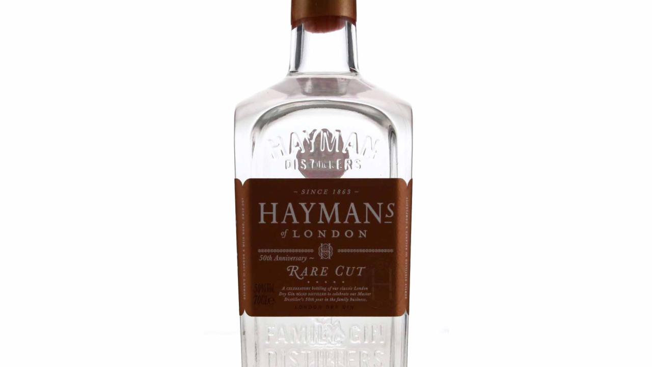 Hayman's of London Rare Cut 50th Anniversary Gin / Signed Whisky ...