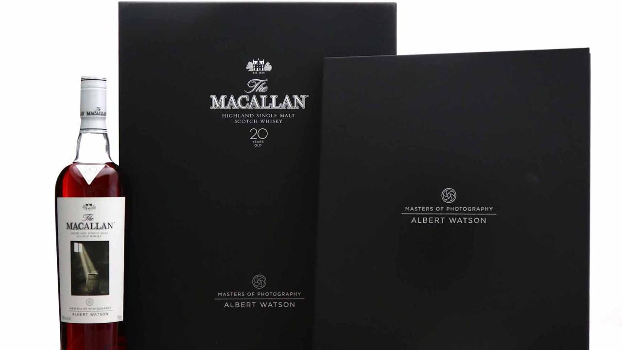 Macallan 20 Year Old Fine Oak Masters of Photography 75cl / Albert ...