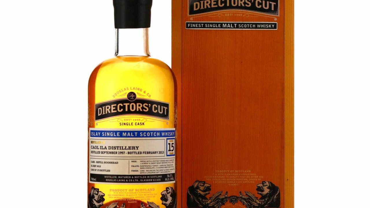 Caol Ila 1997 Douglas Laing 15 Year Old Directors' Cut Whisky | Whisky ...