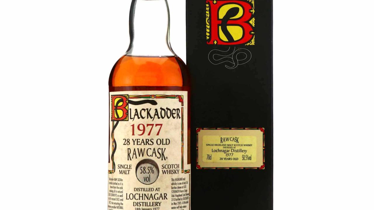 Royal Lochnagar 1977 Blackadder 28 Year Old Raw Cask Whisky | Whisky ...
