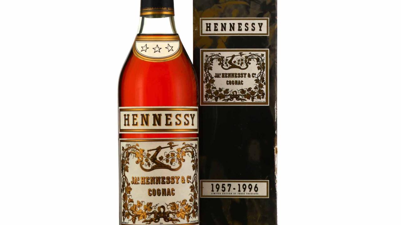 Hennessy 3 Star Cognac Replica Bottle 1996 - 40th Anniversary of The ...
