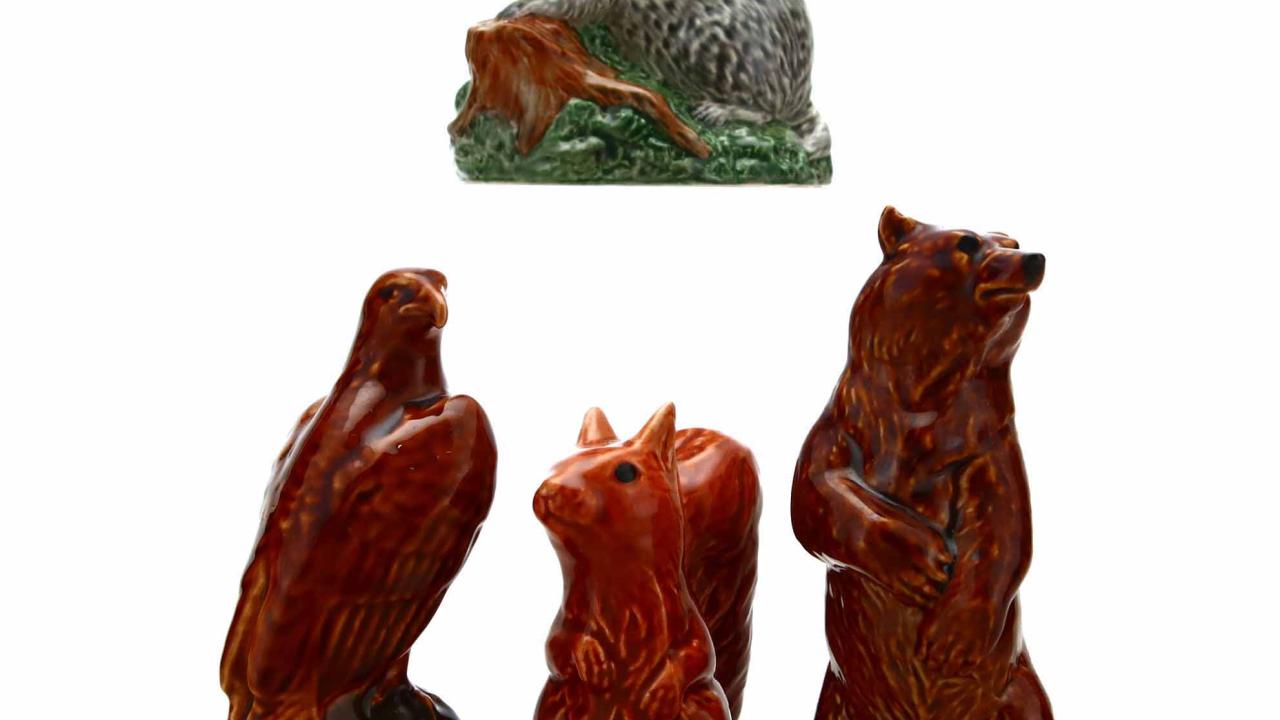 Beneagles Scotch Whisky Ceramic Miniatures x 4 Whisky | Whisky Auctioneer