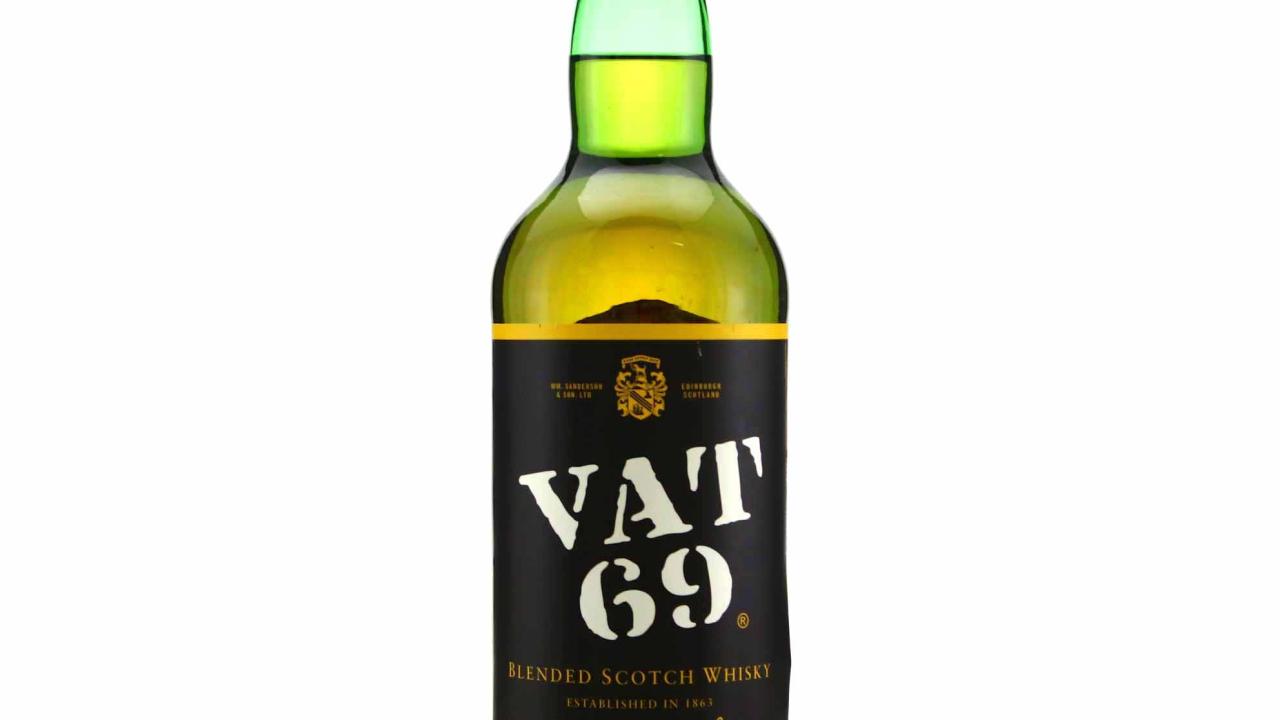 VAT 69 Scotch Whisky 1 Litre Whisky | Whisky Auctioneer
