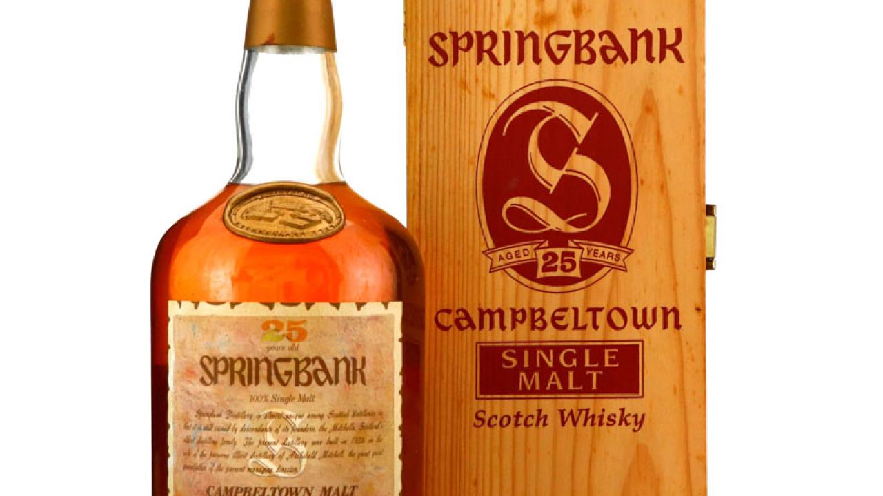 Springbank 25 Year Old J. Archibald Mitchell 75cl Whisky | Whisky ...