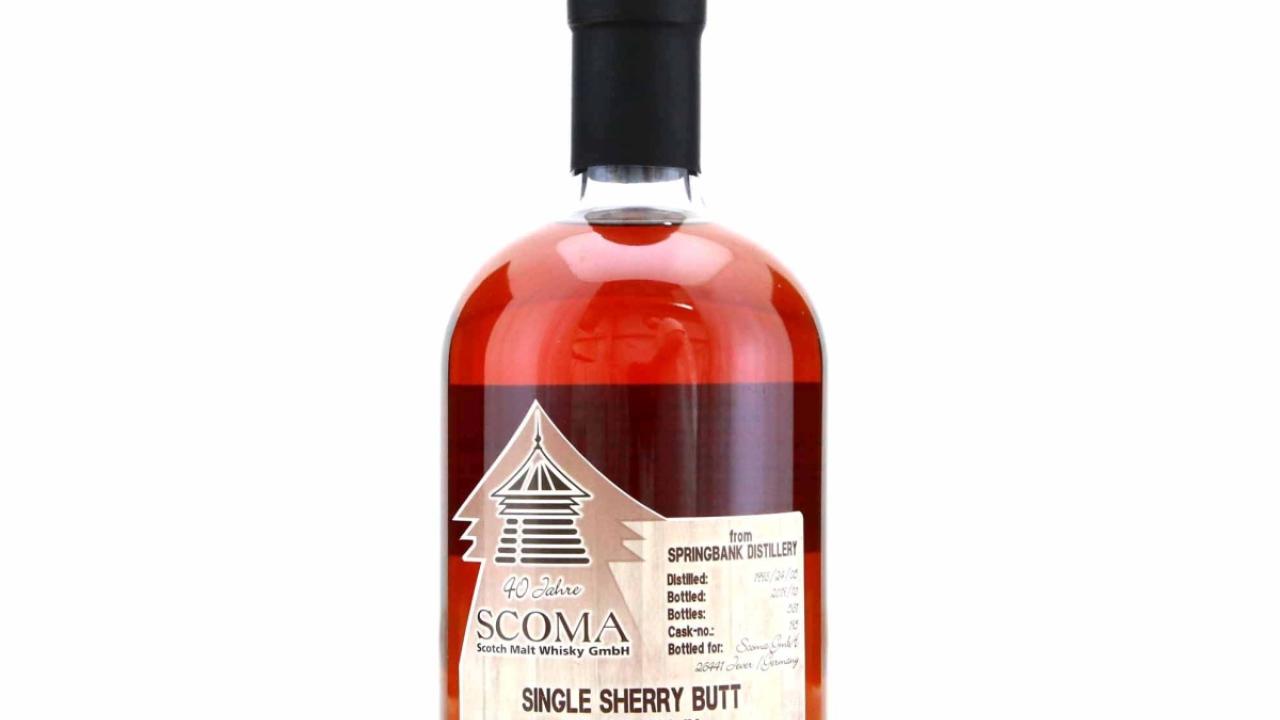 Springbank 1996 Scoma 23 Year Old 50cl / 40th Anniversary Whisky ...