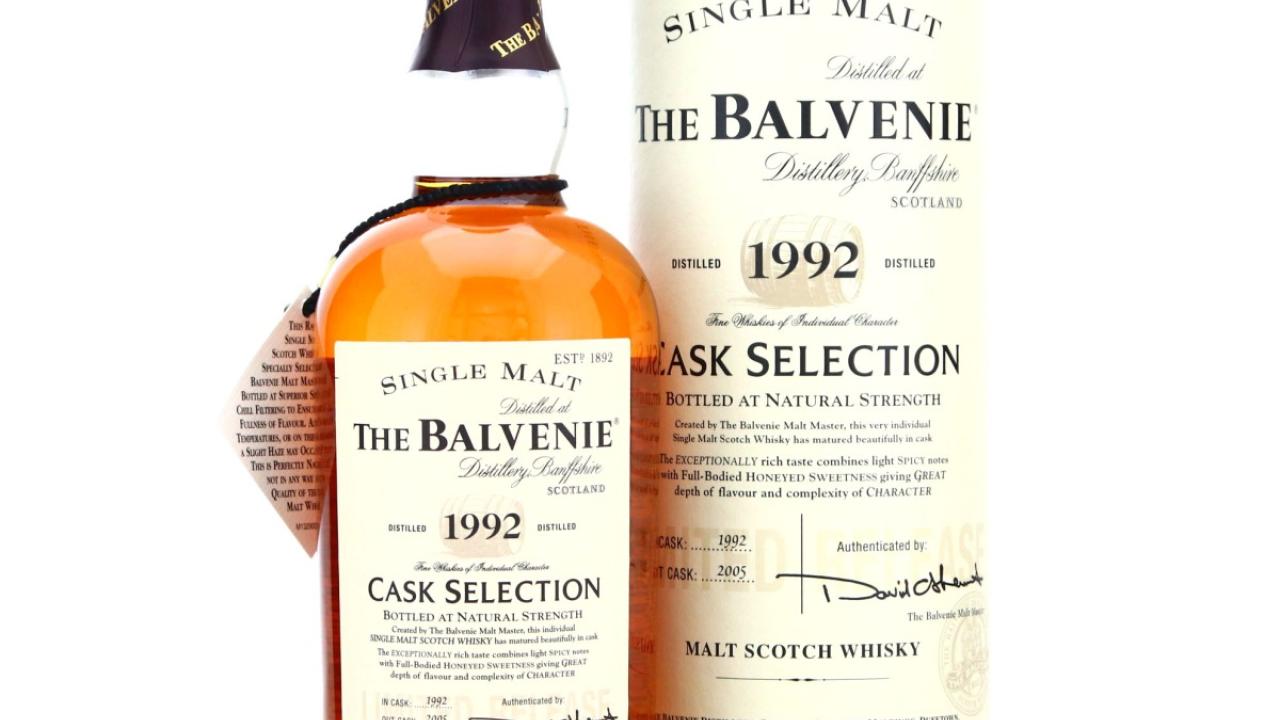 Balvenie 1992 Cask Selection Whisky | Whisky Auctioneer