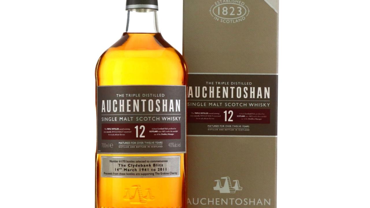 Auchentoshan 12 Year Old - The Clydebank Blitz Anniversary Whisky ...