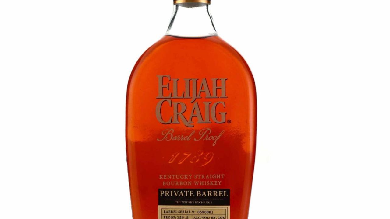 Elijah Craig 10 Year Old Barrel Proof Single Barrel / The Whisky ...