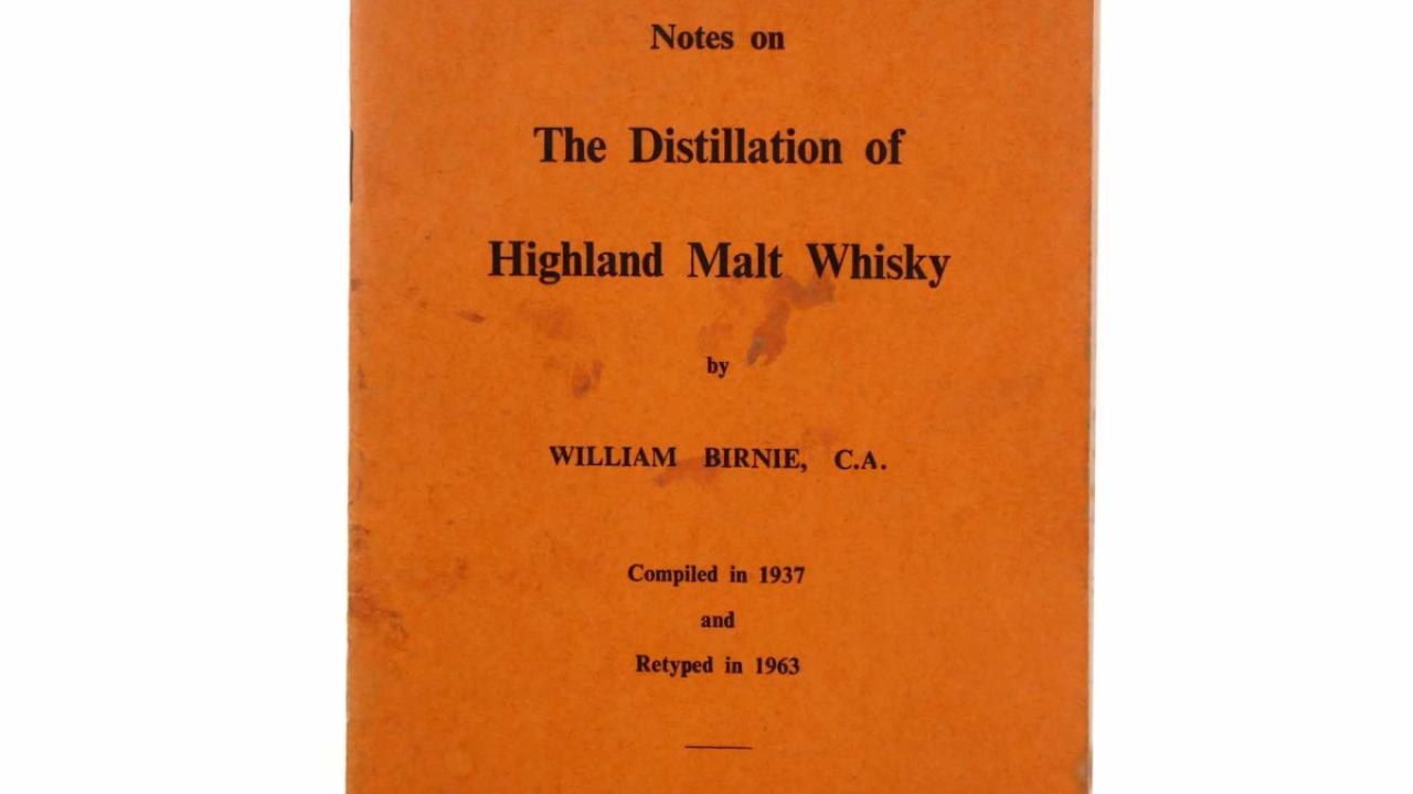 Book: Notes on The Distillation of Highland Malt Whisky by William ...