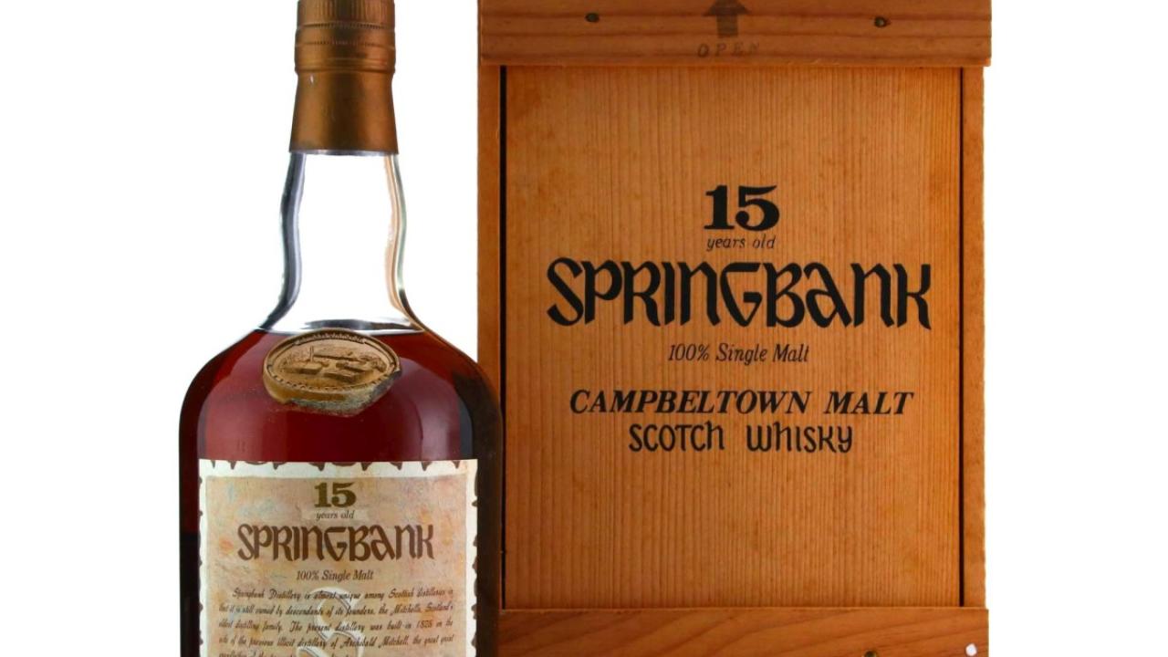 Springbank 15 Year Old J. Archibald Mitchell 75cl 1990s / Japan Whisky ...
