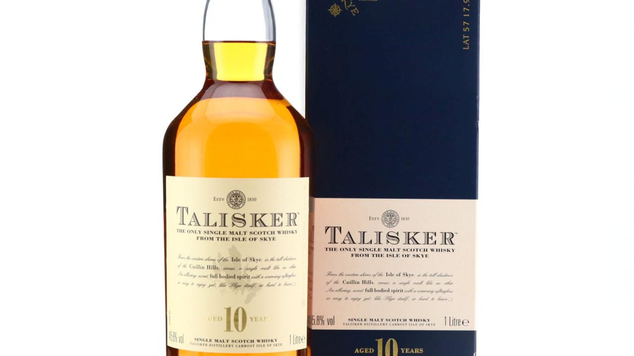 Talisker 10 Year Old 1 Litre pre-2012 Whisky | Whisky Auctioneer