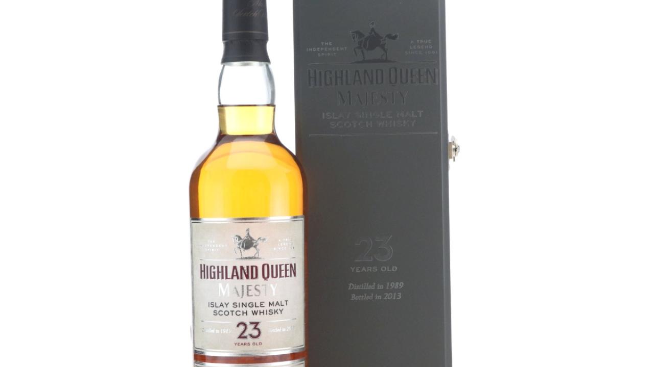Highland Queen 1989 Majesty 23 Year Old Islay Single Malt Whisky ...