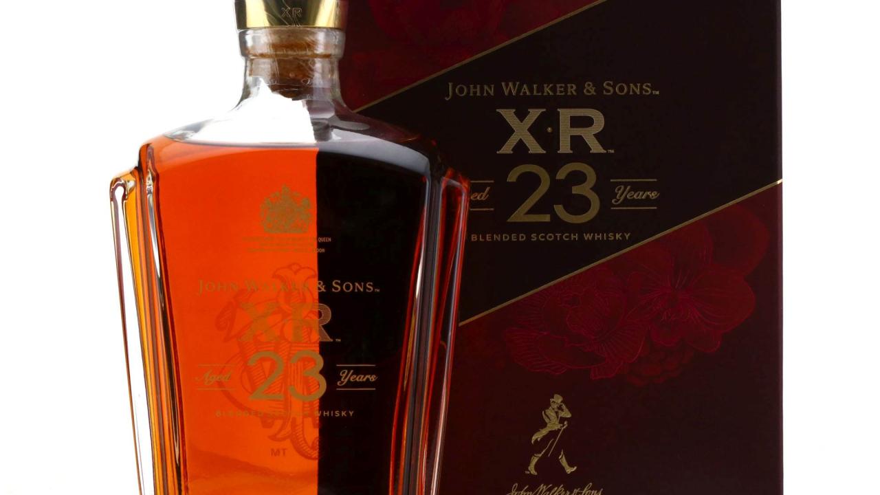 Johnnie Walker XR 23 Year Old 75cl Whisky | Whisky Auctioneer