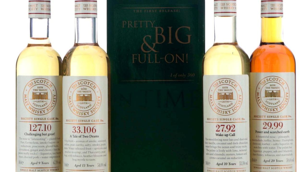 SMWS Membership Gift Pack 4 x 10cl Whisky | Whisky Auctioneer
