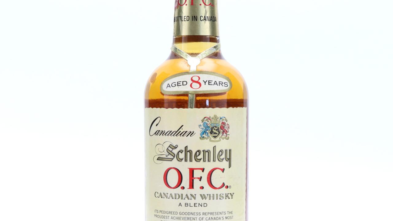 Schenley O.F.C. 1967 8 Year Old Canadian Whisky Whisky | Whisky Auctioneer