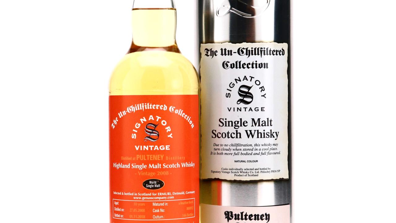 Old Pulteney 2008 Signatory Vintage 10 / ERMURI Whisky | Whisky Auctioneer