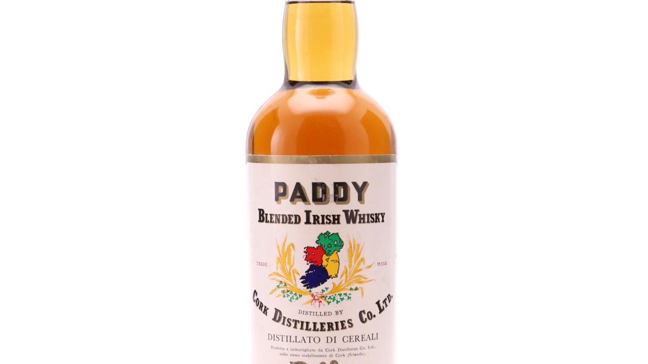 Paddy Old Irish Whiskey 1960s Whisky | Whisky Auctioneer