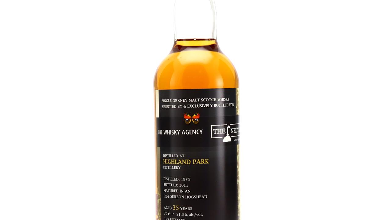 Highland Park 1975 The Nectar 35 Year Old / Whisky Agency Whisky ...