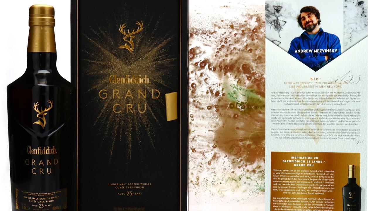 Glenfiddich 23 Year Old Grand Cru / Andrew Mezvinsky Whisky | Whisky ...