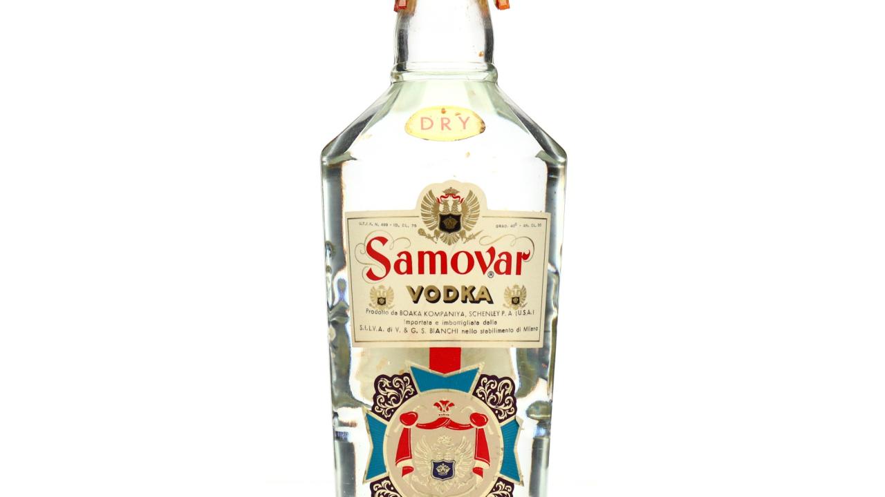 Samovar Vodka 1960s Whisky | Whisky Auctioneer