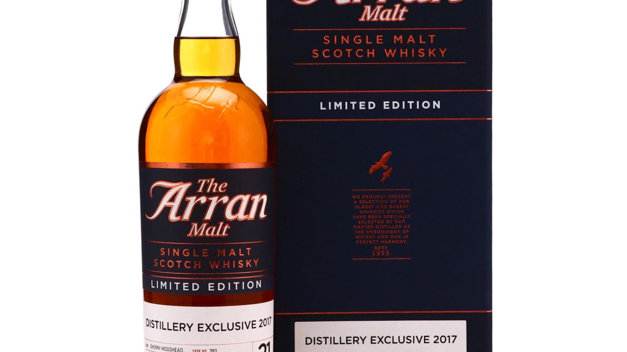 Arran 1995 Limited Edition 21 Year Old - Distillery Exclusive 2017 ...