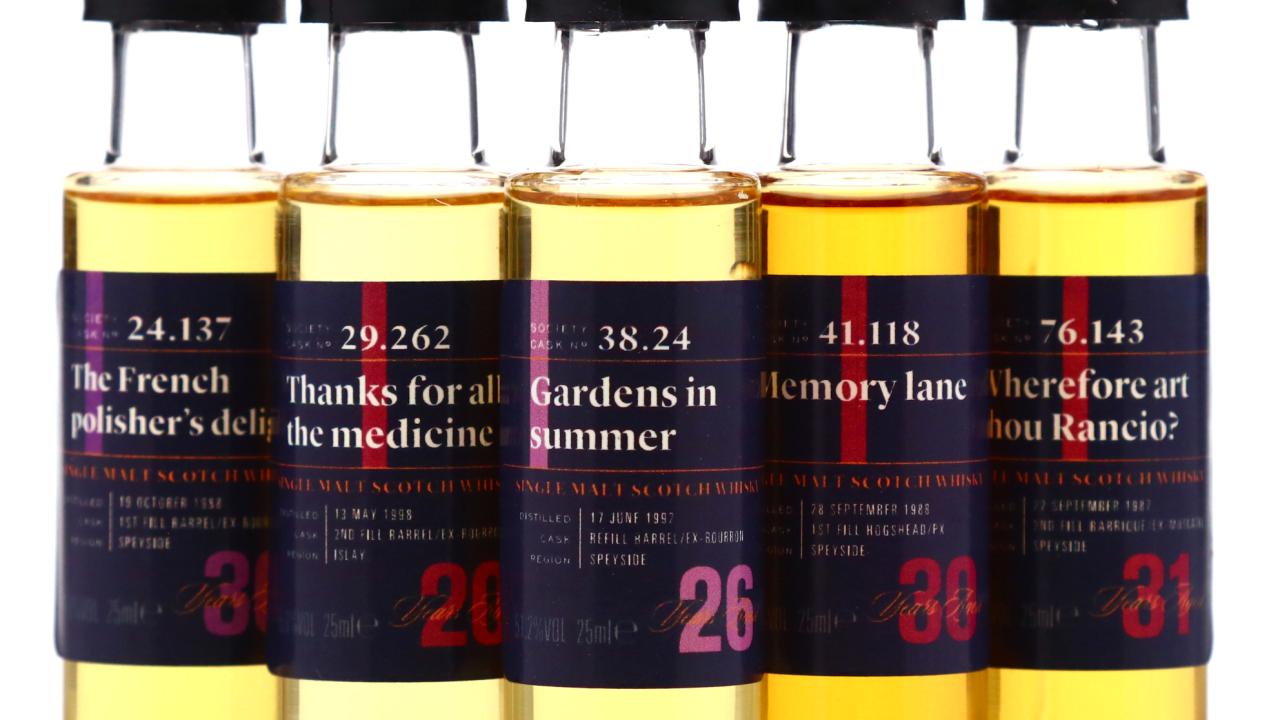 SMWS The Vaults Collection Samples x 5 Whisky | Whisky Auctioneer