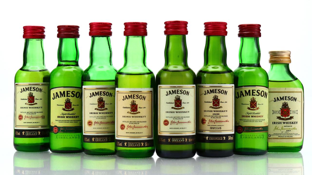 Jameson Miniature x 8 Whisky | Whisky Auctioneer