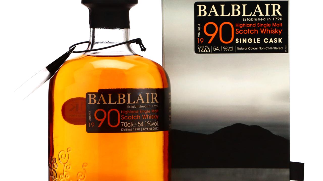 Balblair 1990 Vintage Single Cask Whisky | Whisky Auctioneer