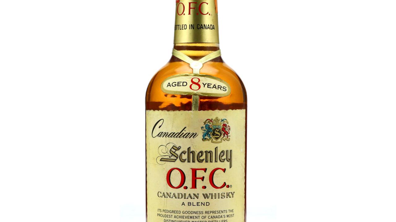 Schenley OFC 1971 8 Year Old Canadian Whiskey Whisky | Whisky Auctioneer