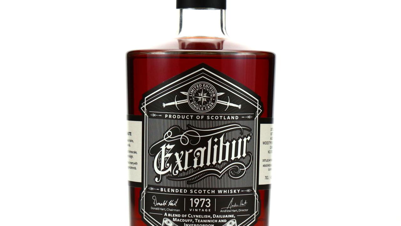 Excalibur 1973 48 Year Old Whisky | Whisky Auctioneer