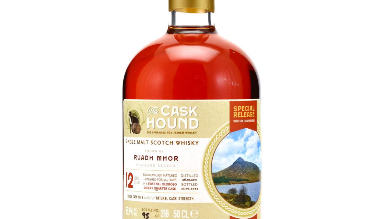 Ruadh Mhor 2011 Cask Hound 12 Year Old Whisky | Whisky Auctioneer