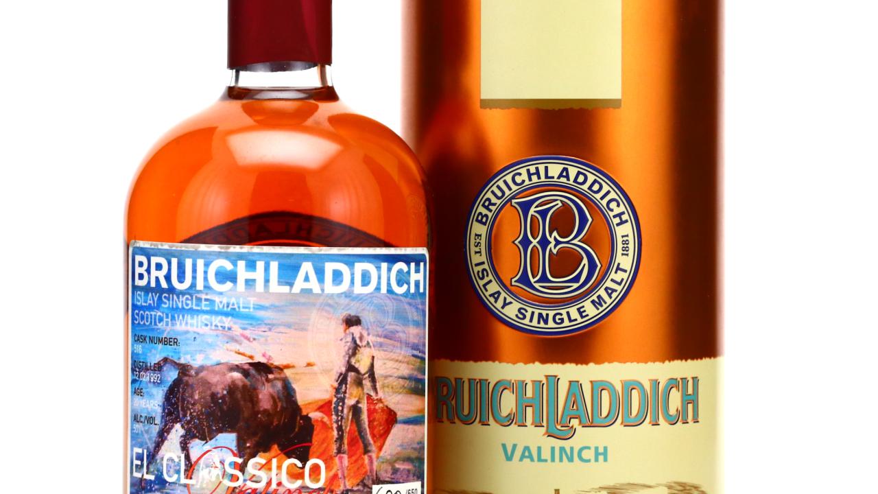 Bruichladdich 1992 Valinch 20 Year Old 'El Classico' Whisky | Whisky Auctioneer
