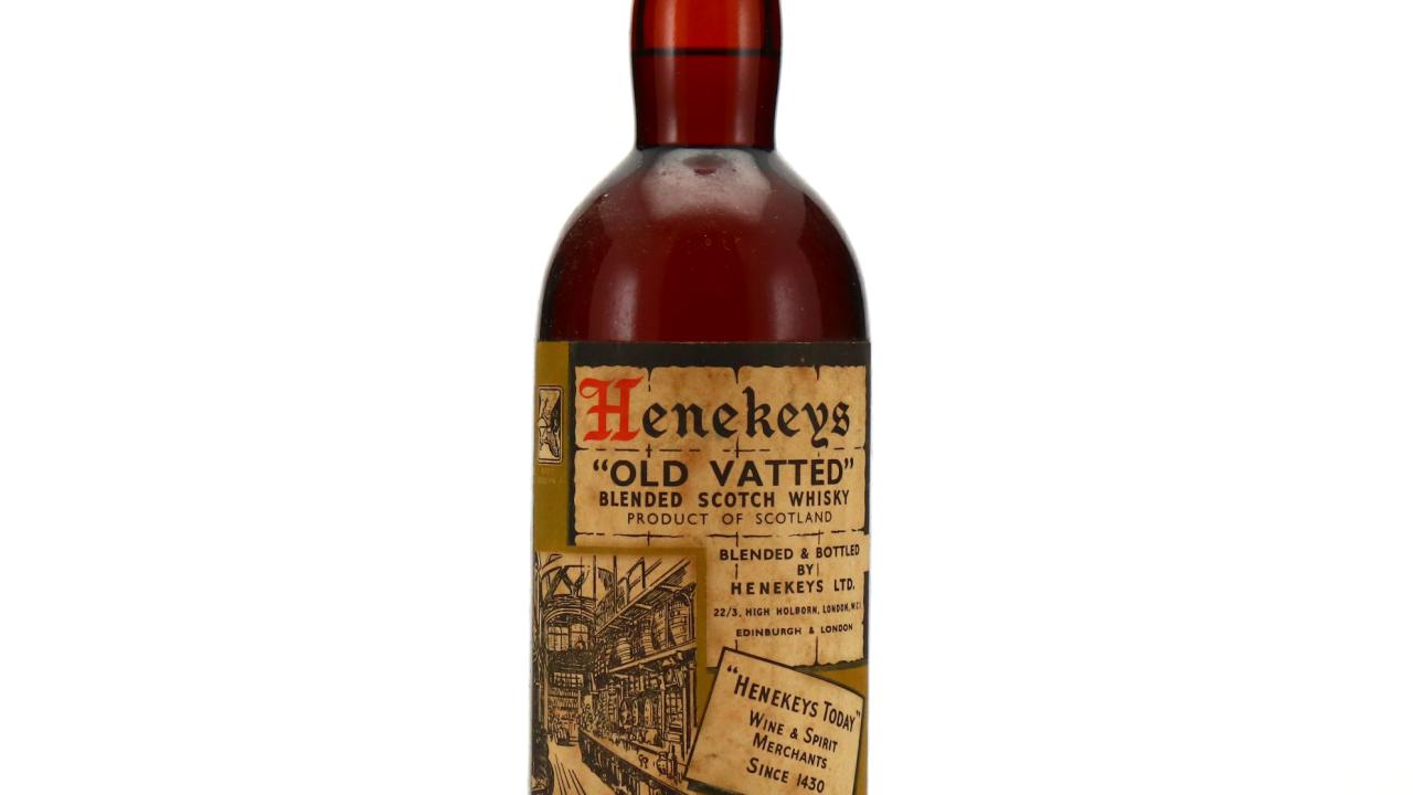 Henekeys Old Vatted Scotch Whisky 1960s Whisky | Whisky Auctioneer