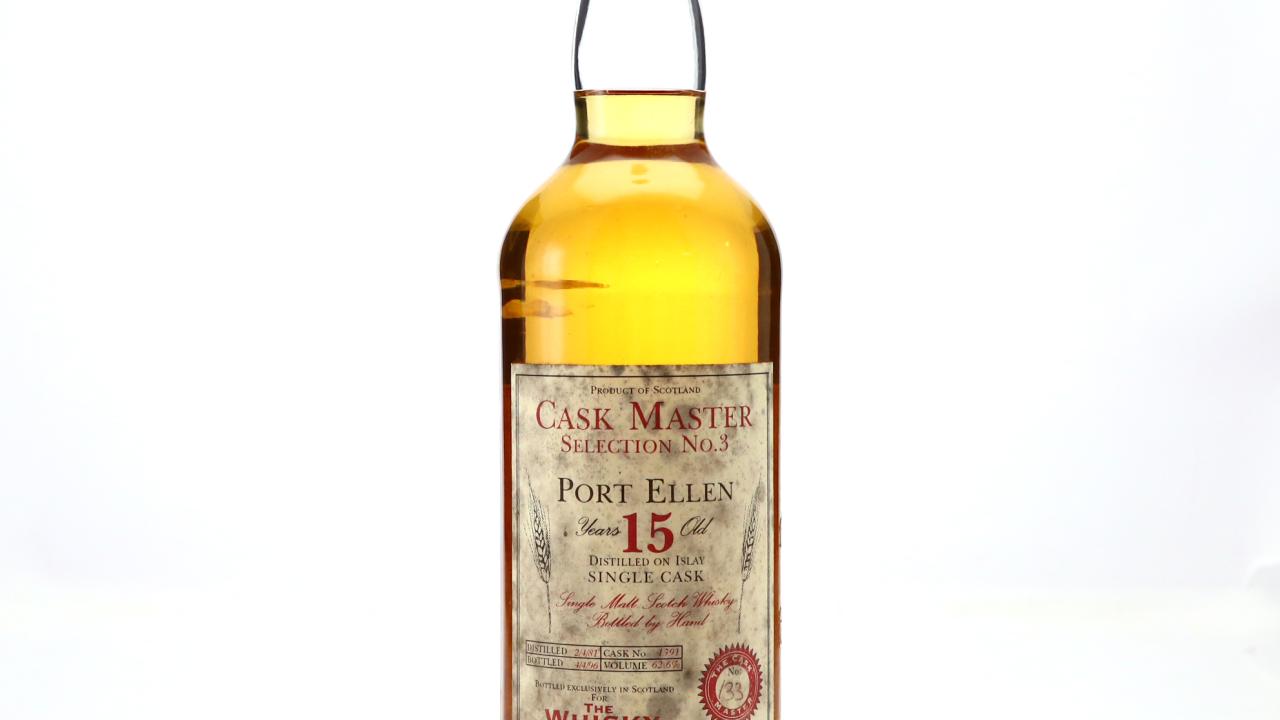 Port Ellen 1981 Cask Master Selection 15 Year Old No.3 Whisky | Whisky ...