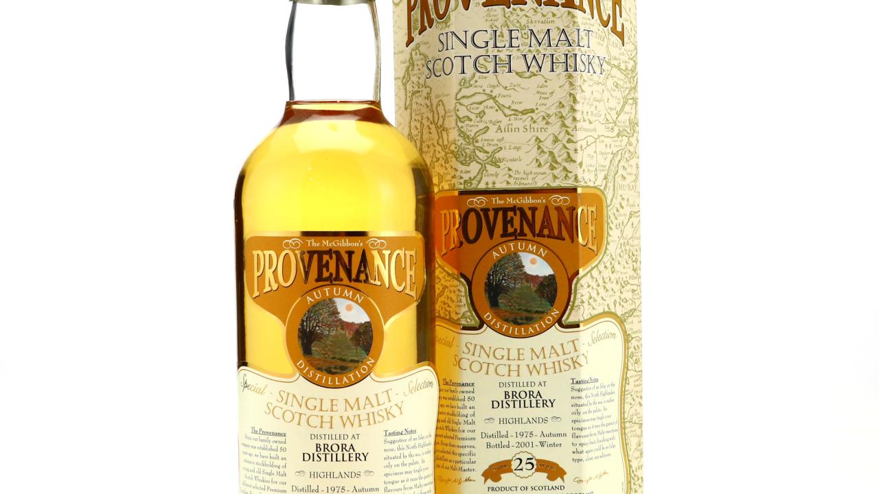 Brora 1975 Provenance 25 Year Old - Autumn Whisky | Whisky Auctioneer