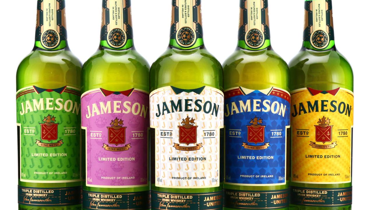 Jameson Limited Edition - Jameson United Football Whisky | Whisky ...