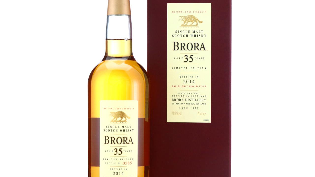 Brora 35 Year Old Natural Cask Strength Whisky | Whisky Auctioneer