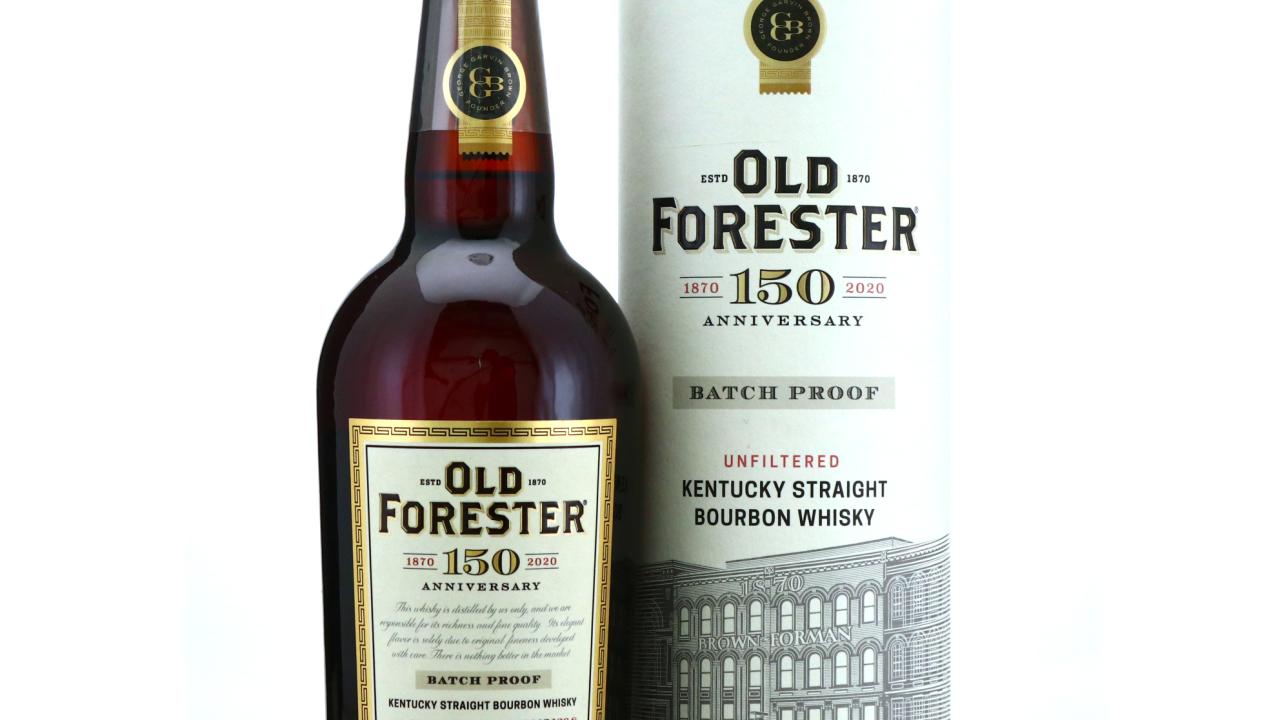 Old Forester 150th Anniversary Batch Proof 03/03 Whisky | Whisky Auctioneer