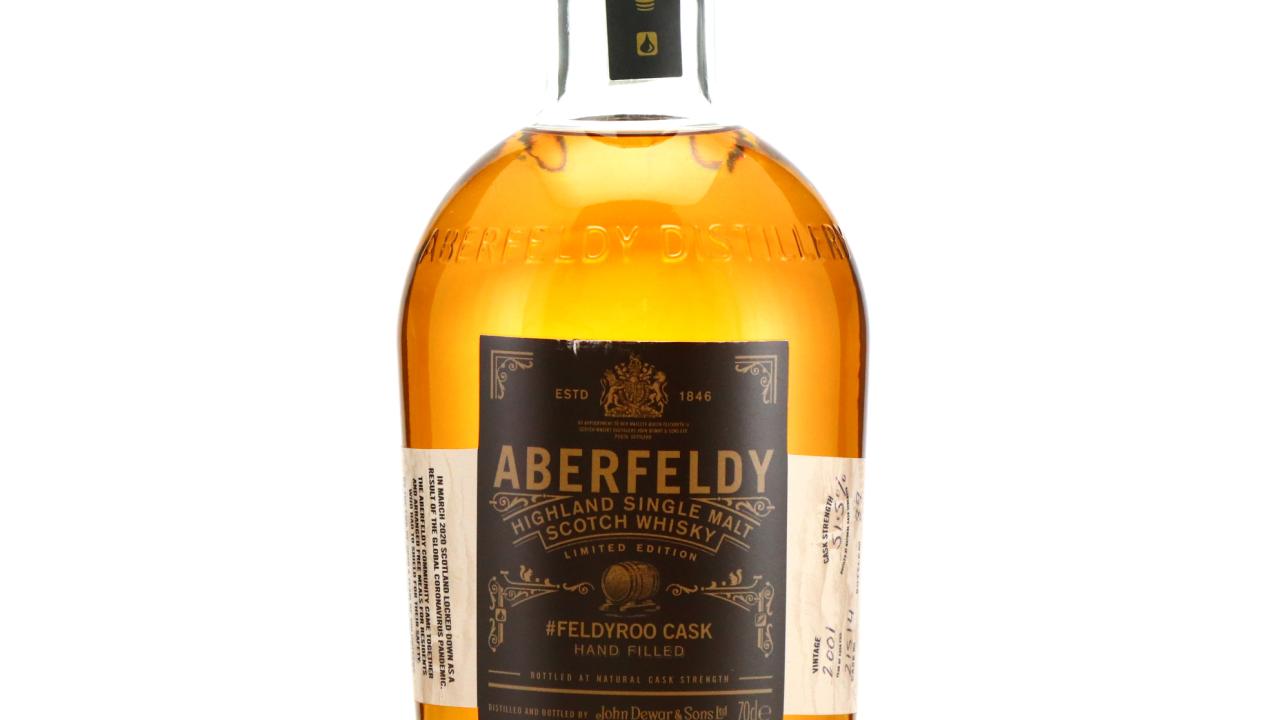 Aberfeldy 2001 #Feldyroo Cask Hand Filled Whisky | Whisky Auctioneer