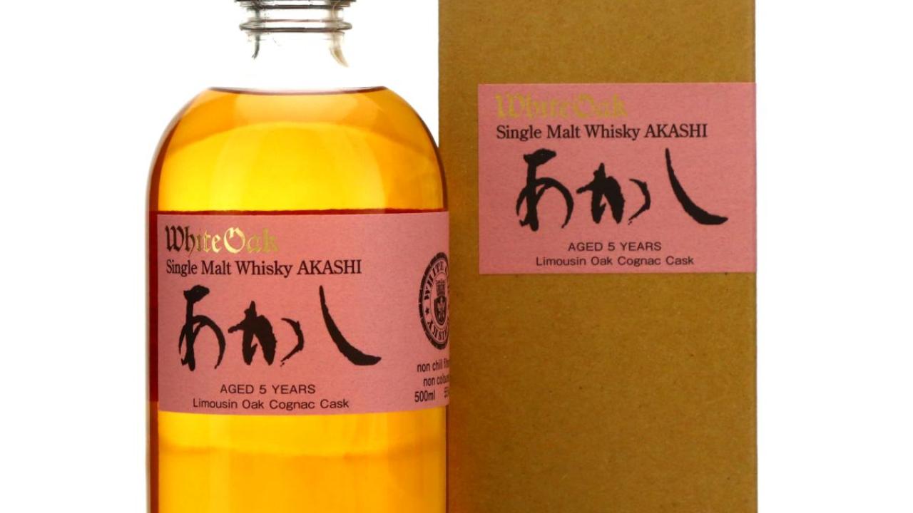 Akashi Limousin Oak Cognac Cask 5 Year Old Whisky | Whisky Auctioneer